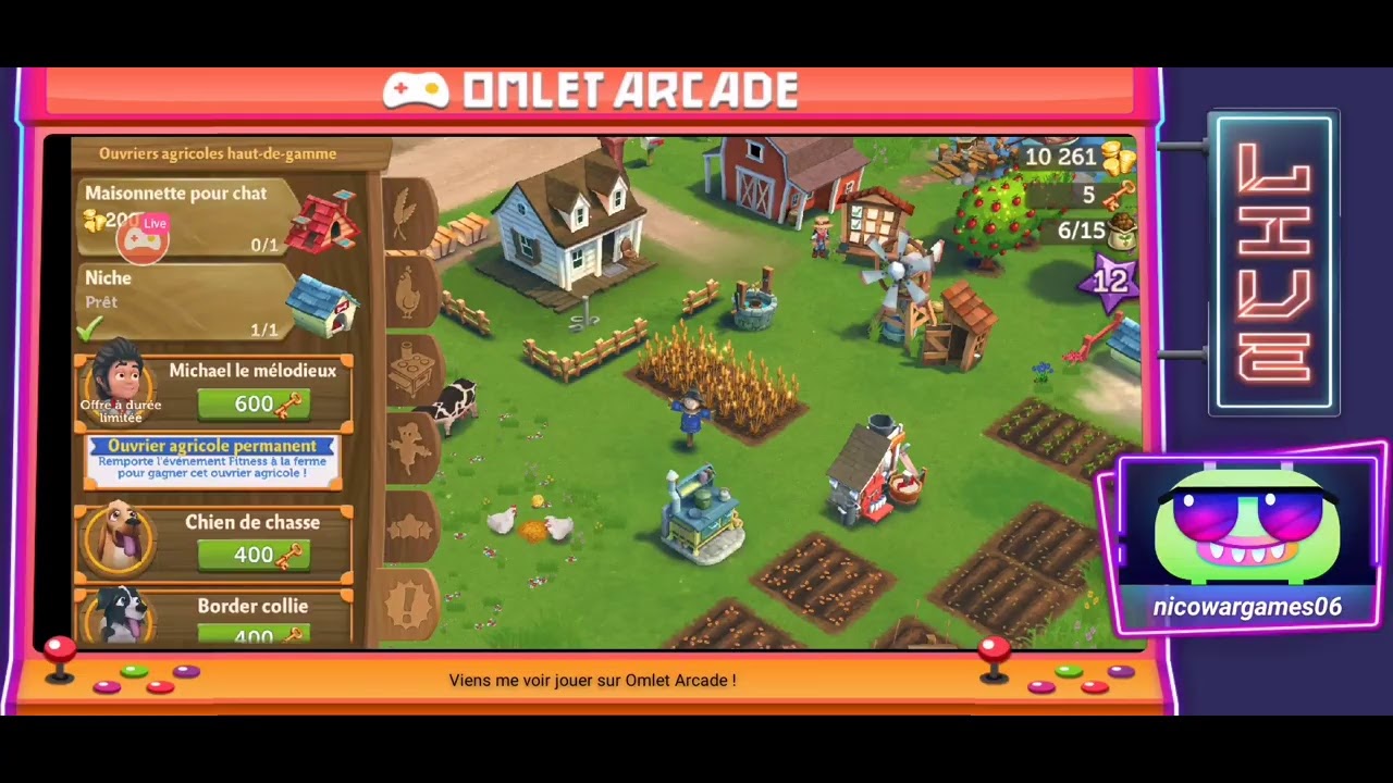 Viens me voir jouer à FarmVille 2 : Escapade rurale sur Omlet Arcade ...