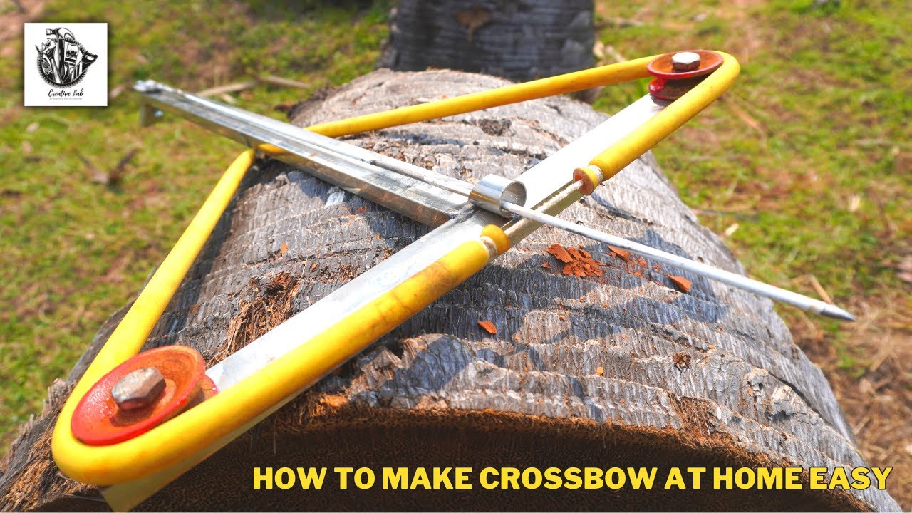 How to Build a Crossbow Out of Pure Stainless Steel | How to Make ...