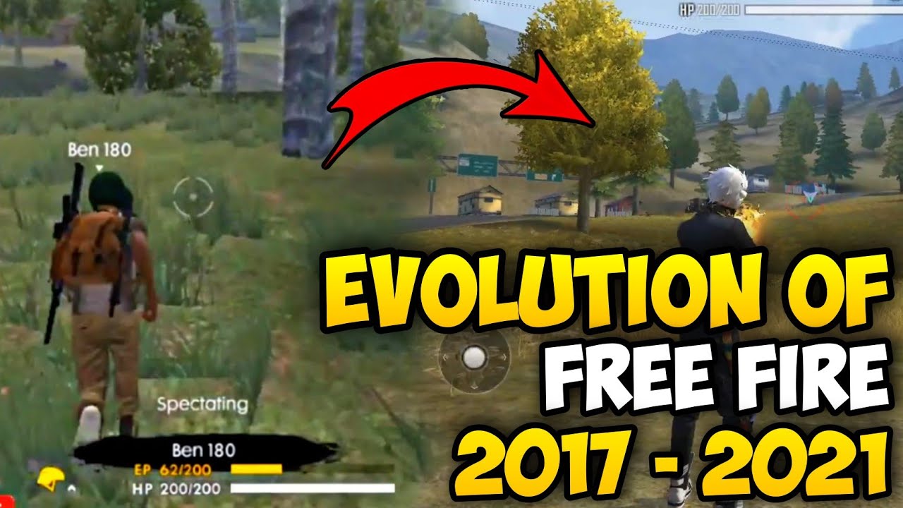 Evolution Of Free Fire From 2017 - 2021 - YouTube