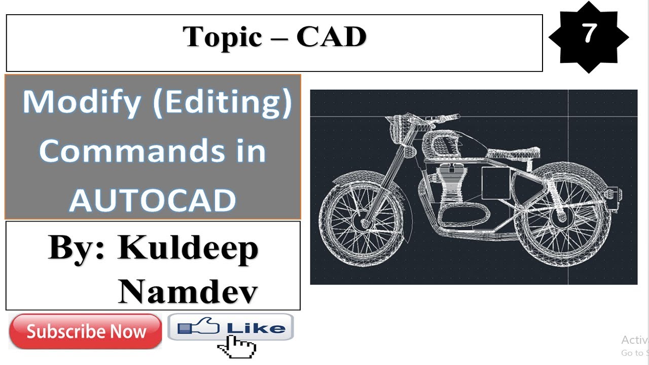 7 Modify editing Commands In AutoCAD YouTube 7-modify-editing-commands-in-autocad-youtube