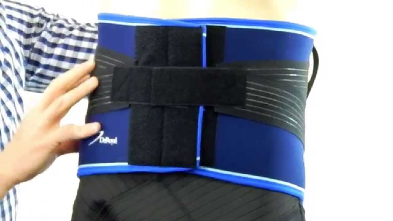 DeRoyal Pro Stable Back Support - YouTube