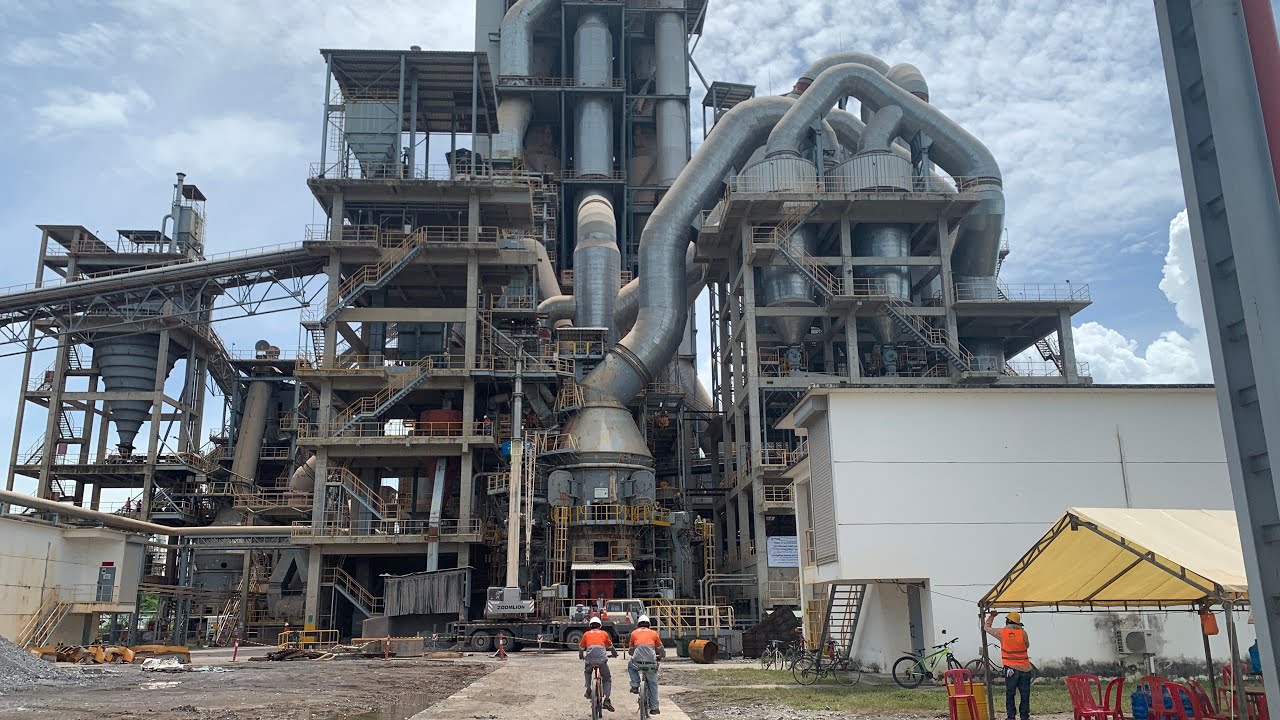 How Portland Composite Cement Is Made | Manufacturing of Cement - YouTube