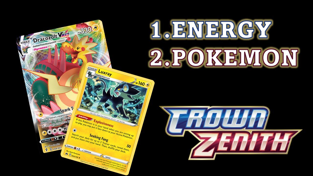 Crown Zenith Luxray and Dracozolt VMAX are the Perfect Combo! - YouTube