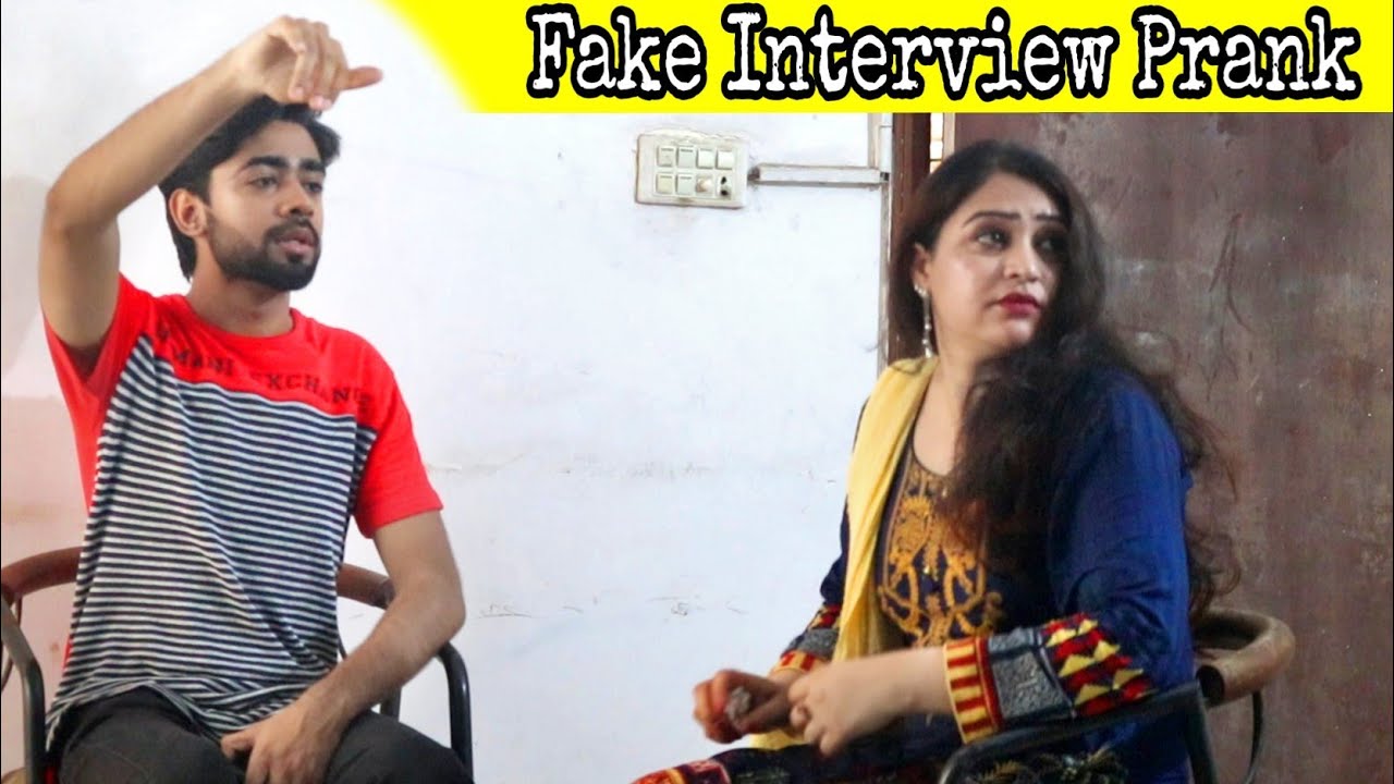 Fake interview Modelling Prank on Girl | AJ prank - YouTube