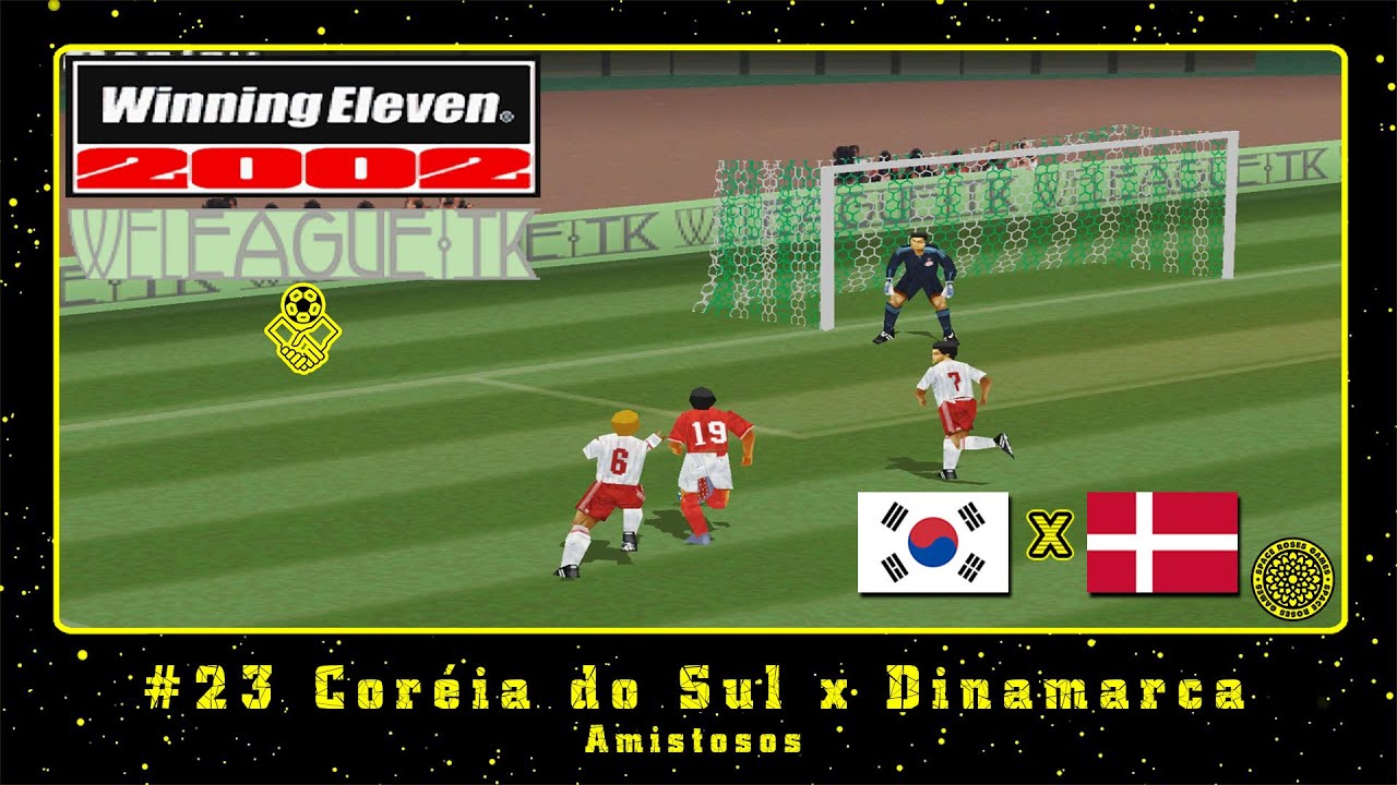 Winning Eleven 2002: WELeague Reloaded 2009 (PS1) A #23 Coréia do Sul x ...