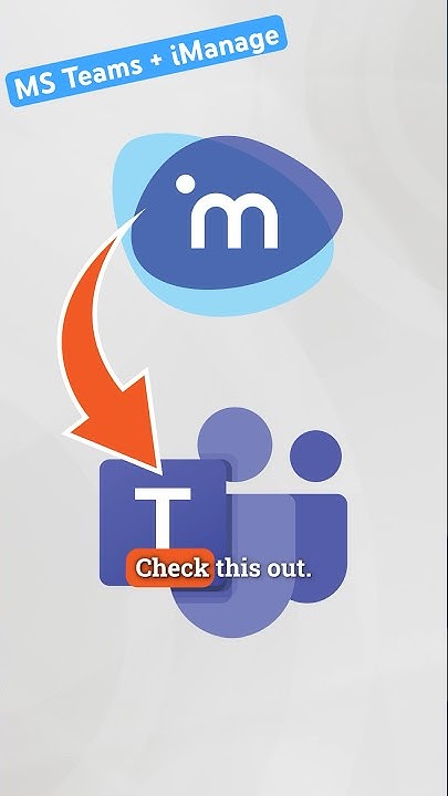 Working in iManage Work 10 without leaving Microsoft Teams # ...