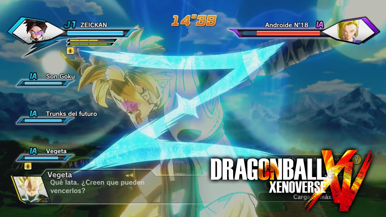 Dragon Ball Xenoverse: Entrenamiento Destello final / Resplandor Final ...