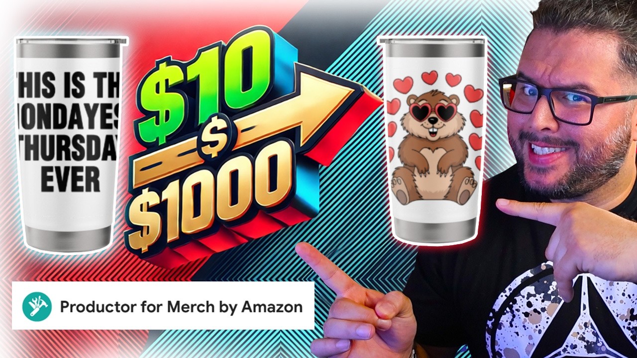 Secret Chrome Extension Makes $1000s on Amazon Merch (NO DESIGN SKILLS ...