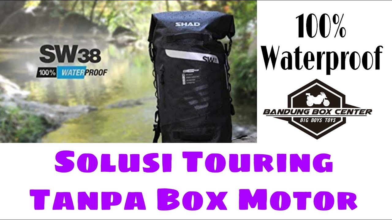 Review Tutorial Rear Duffle Bag atau Dry Bag Shad SW38 100% WaterProof ...