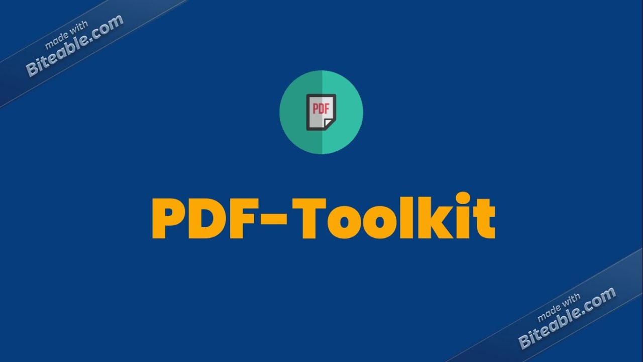 PDF-Toolkit | Merge | Compress | Split | JPG Conversion | Completely ...