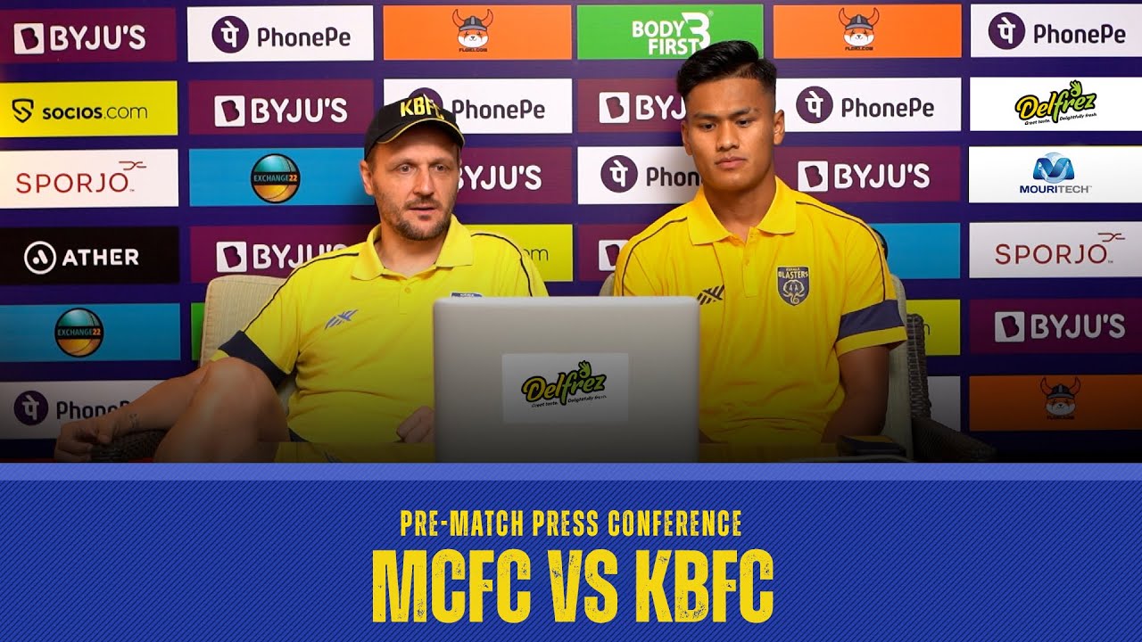 MCFC vs KBFC | Pre-Match Press Conference | KBFC TV - YouTube