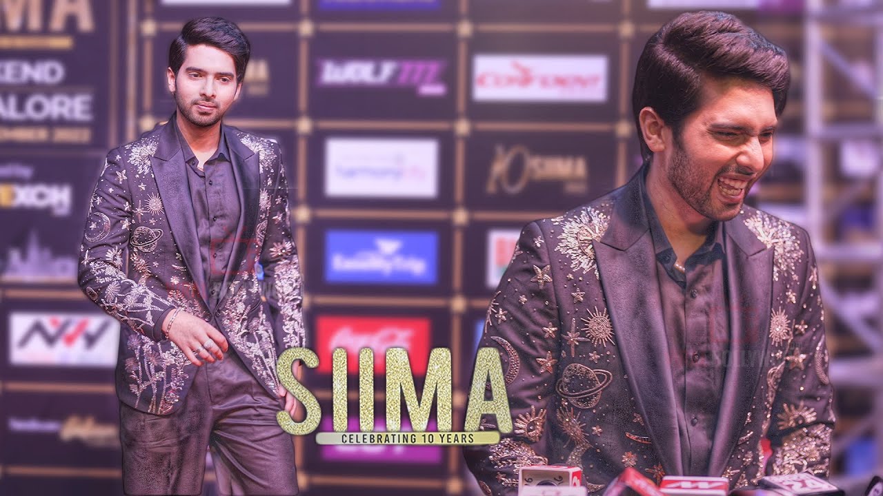 Multi Talented singer Armaan Malik arrives at SIIMA Awards 2022 | 4K ...