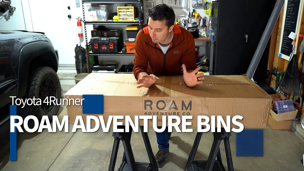 Toyota 4runner Roam Adventure Bins Review and Install - YouTube