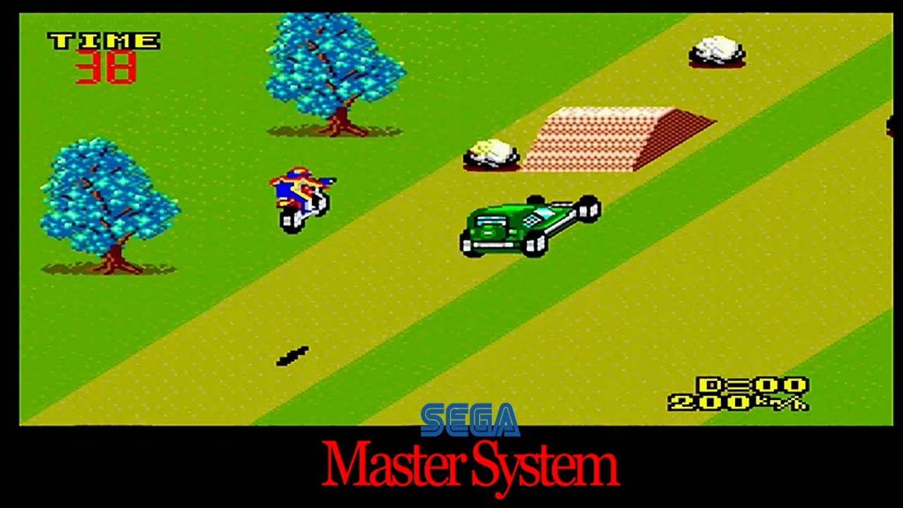 Sega Master System - Enduro Racer - YouTube