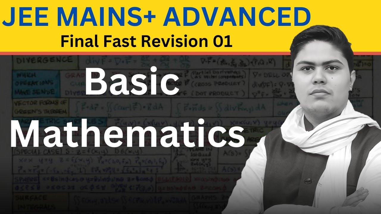Basic Maths || Final Fast Revision 01 || IIT JEE MAINS/ADVANCED ...