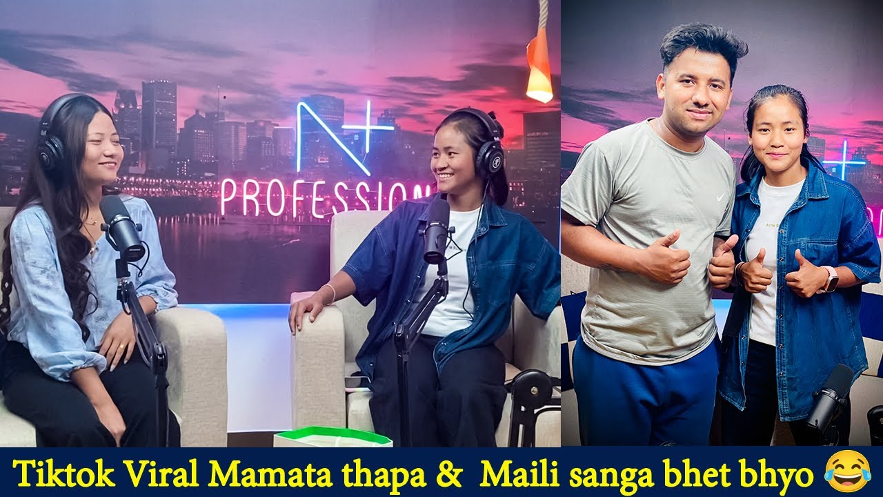 Tiktok Viral Mamata thapa & Maili sanga bhet bhyo 😂 @mtm_vlog-v9t - YouTube
