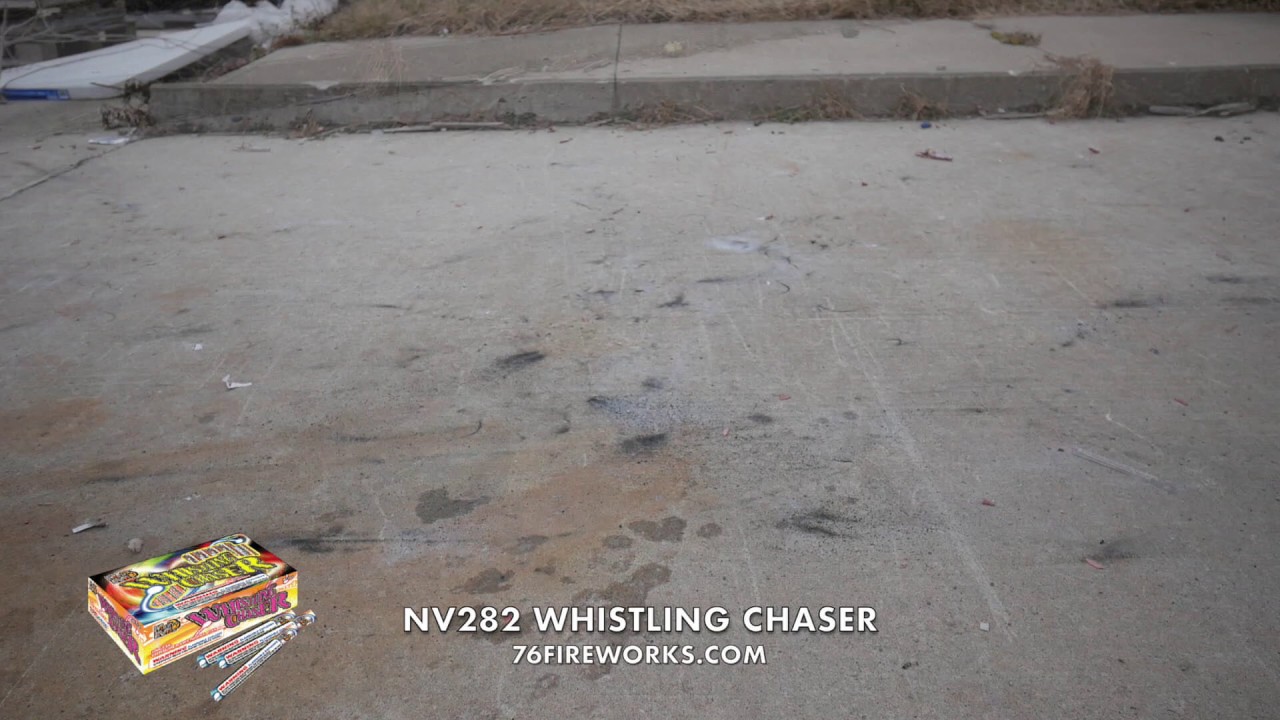 NV282 Whistling Chaser Fireworks - YouTube
