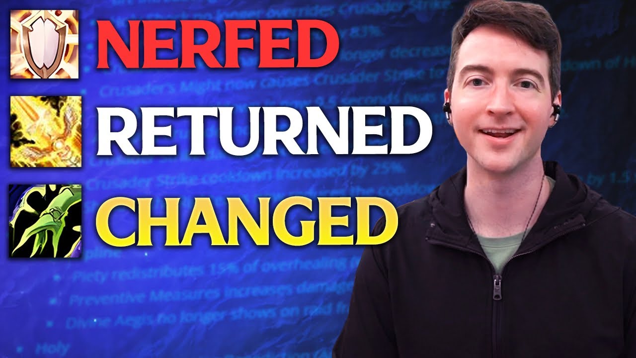 Crusader Strike Returns and Disc Priest Nerfed AGAIN - WoW Midnight ...