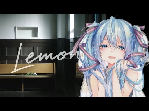 米津玄師 - Lemon (cover by 初音ミク) Kenshi Yonezu - Lemon (cover by Hatsune ...