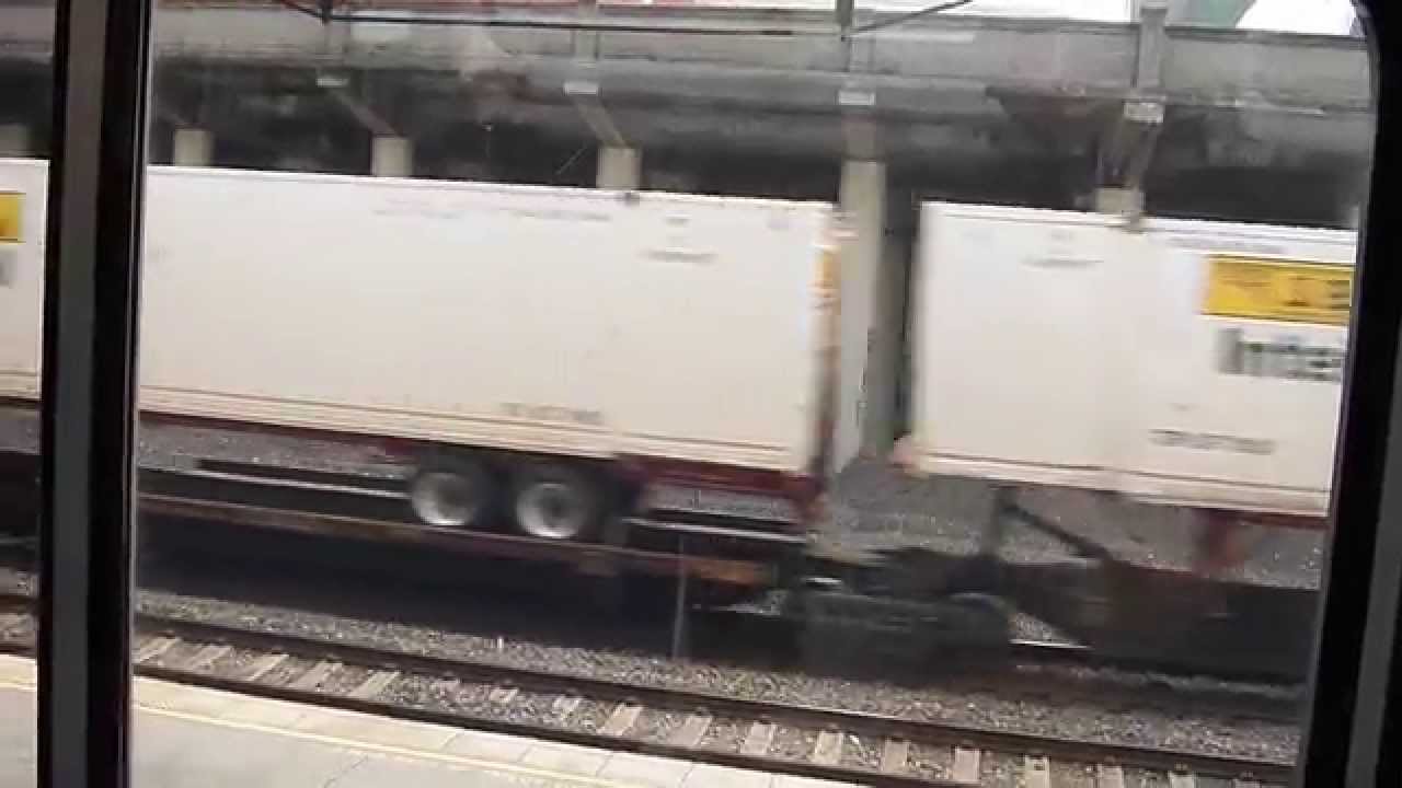 BNSF Stack Train Seattle 9/28/14 - YouTube