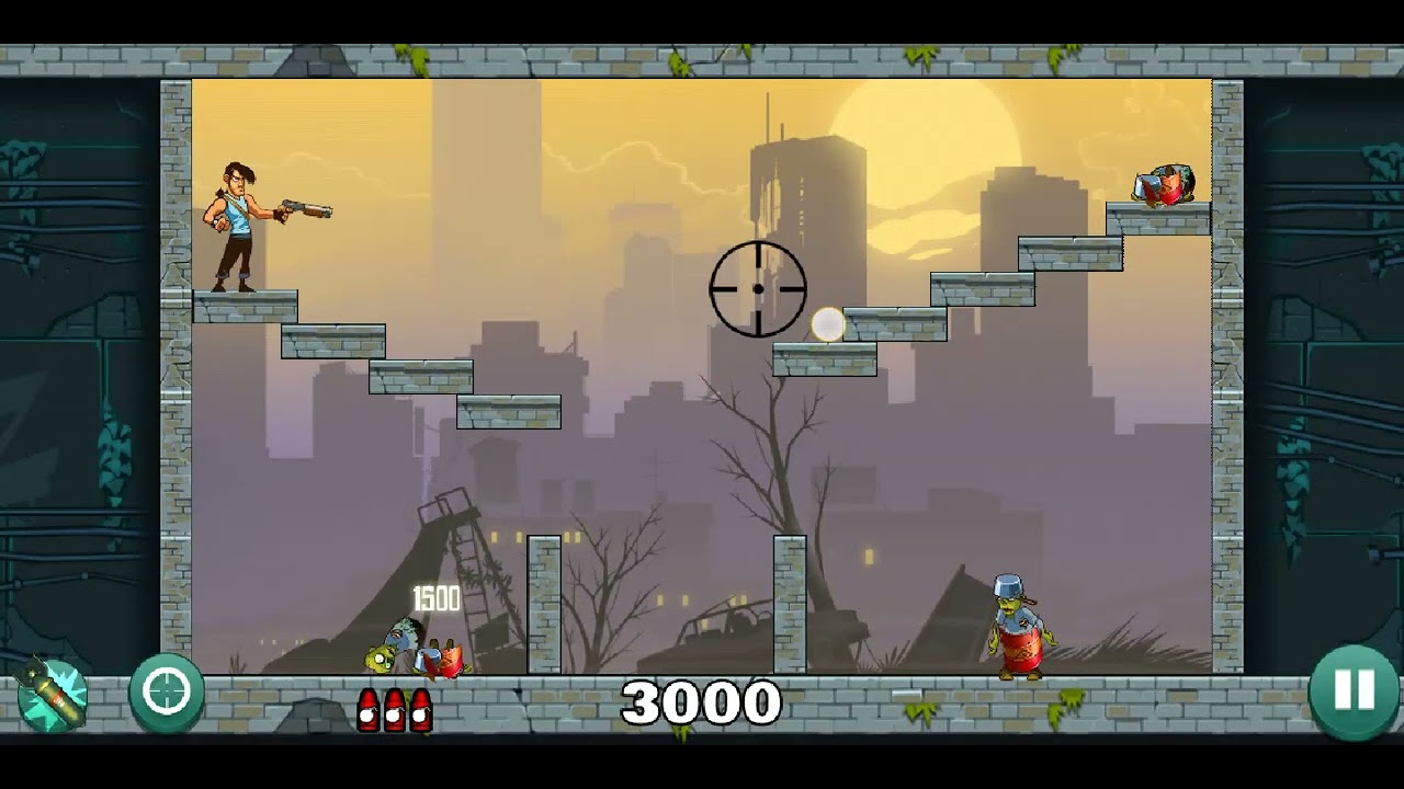 how to play stupid zombie chapter 2 stage 2 level 25 - YouTube
