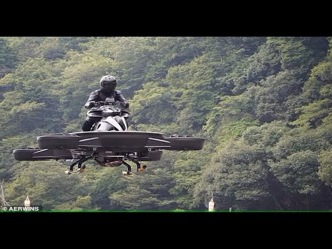 World's first FLYING bike that can reach speeds of 62 mph and fly for ...