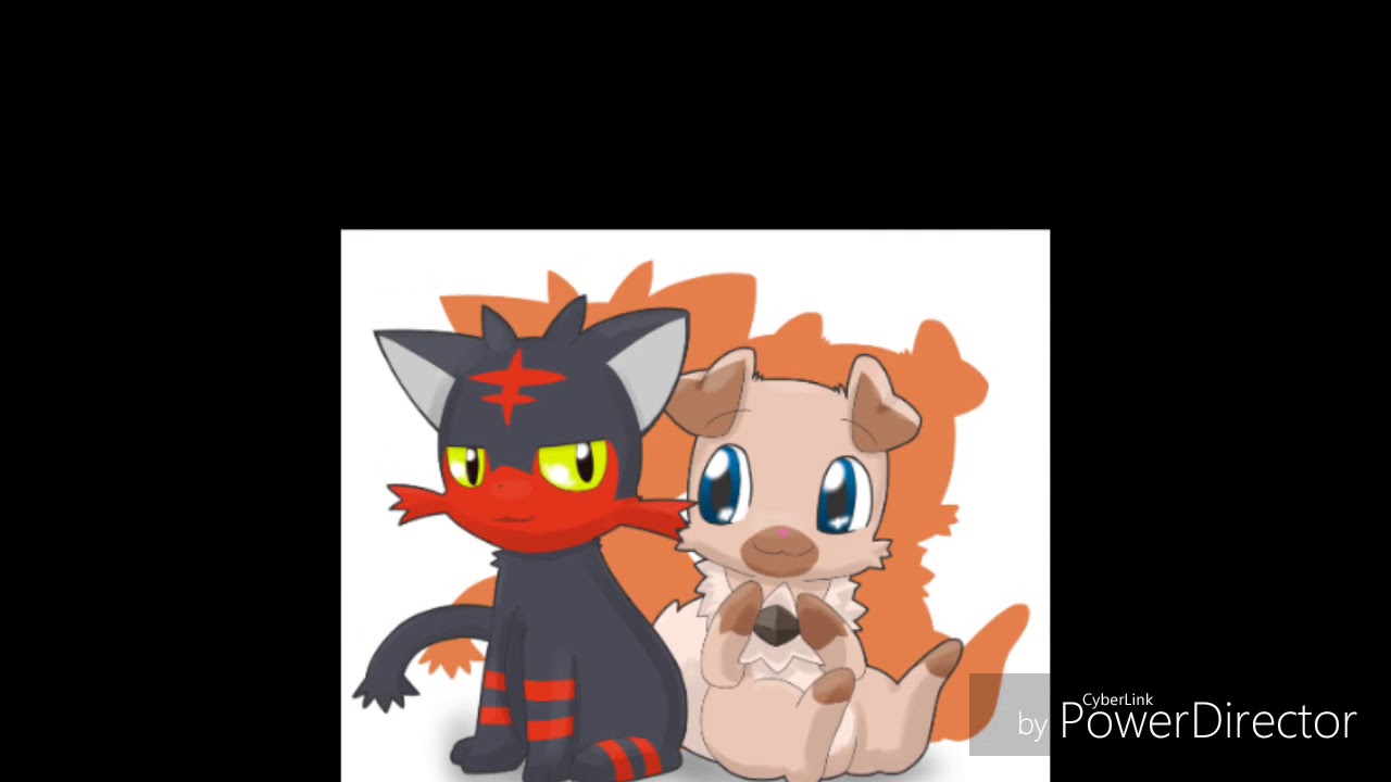 Litten x rockruff - YouTube