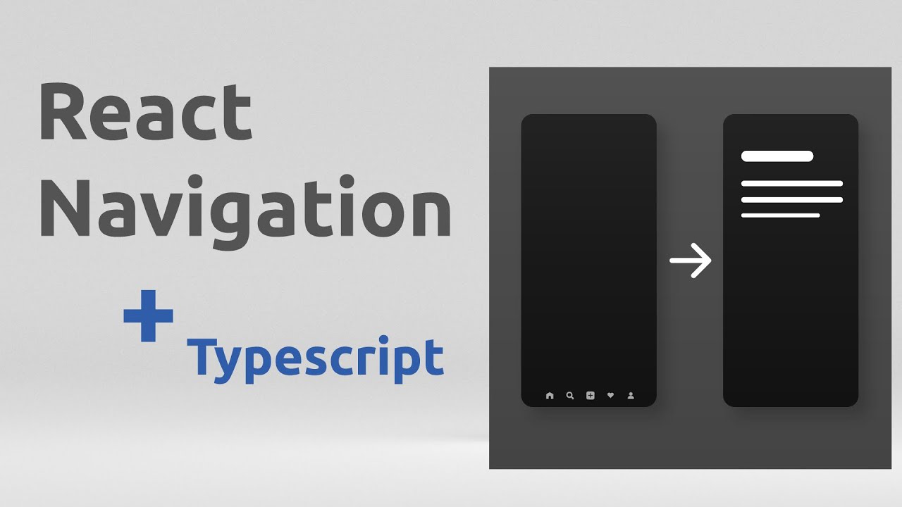 Navega o Entre Telas No React Native Typescript YouTube Navega o Entre Telas No React Native Typescript YouTube