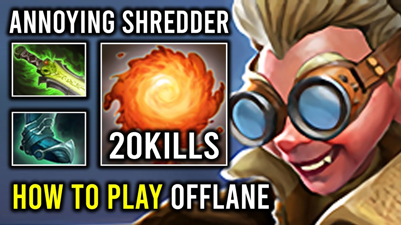 How to Play Offlane Snapfire 1st Item Guardian Greaves Annoying ...