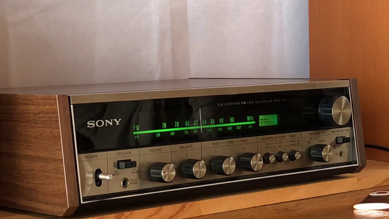 合コン後のファミレスにて SONY STR-201 - YouTube