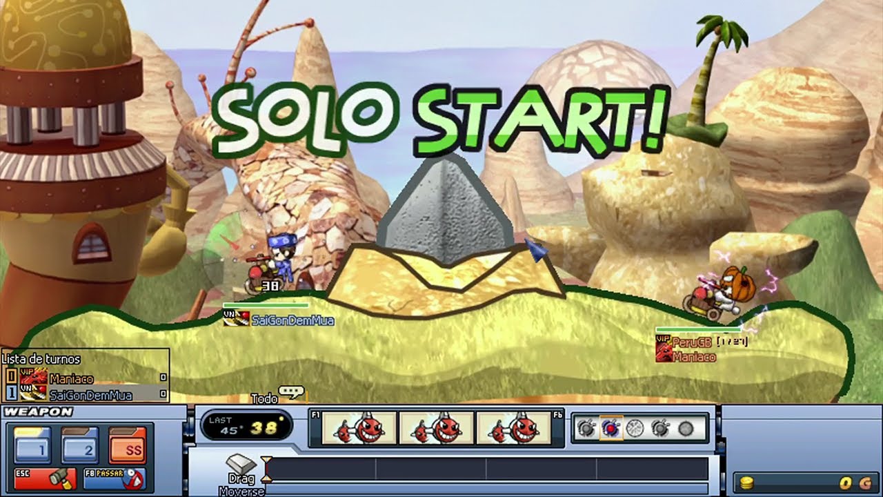 Gunbound Classic : SOLO BOOMER - YouTube