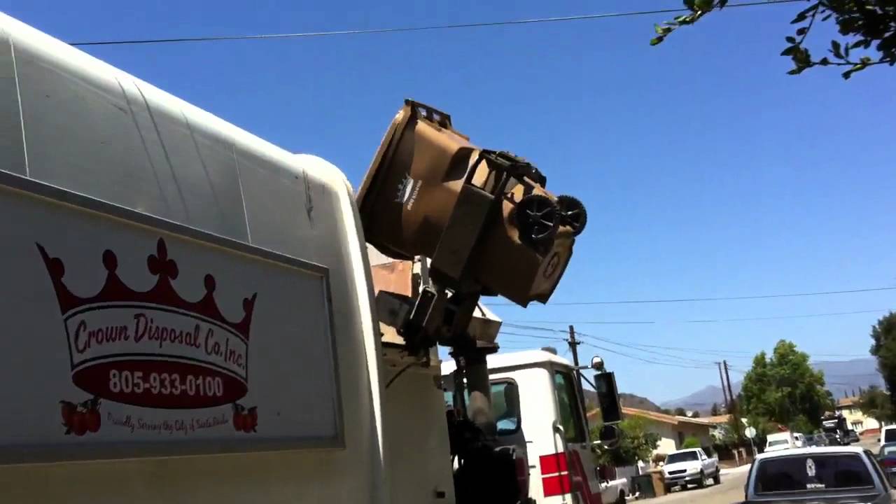 Crown disposal curbtender - YouTube