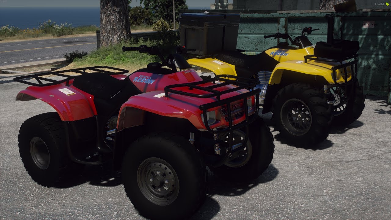 Reb's Designs | MUD/STOCK 2001 HONDA RECON 250 | Showcase | - YouTube