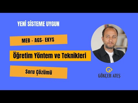 11) Soru Çözümü - Öğretim Yöntem ve Teknikleri - Tartışma ve Öğretim Teknikleri