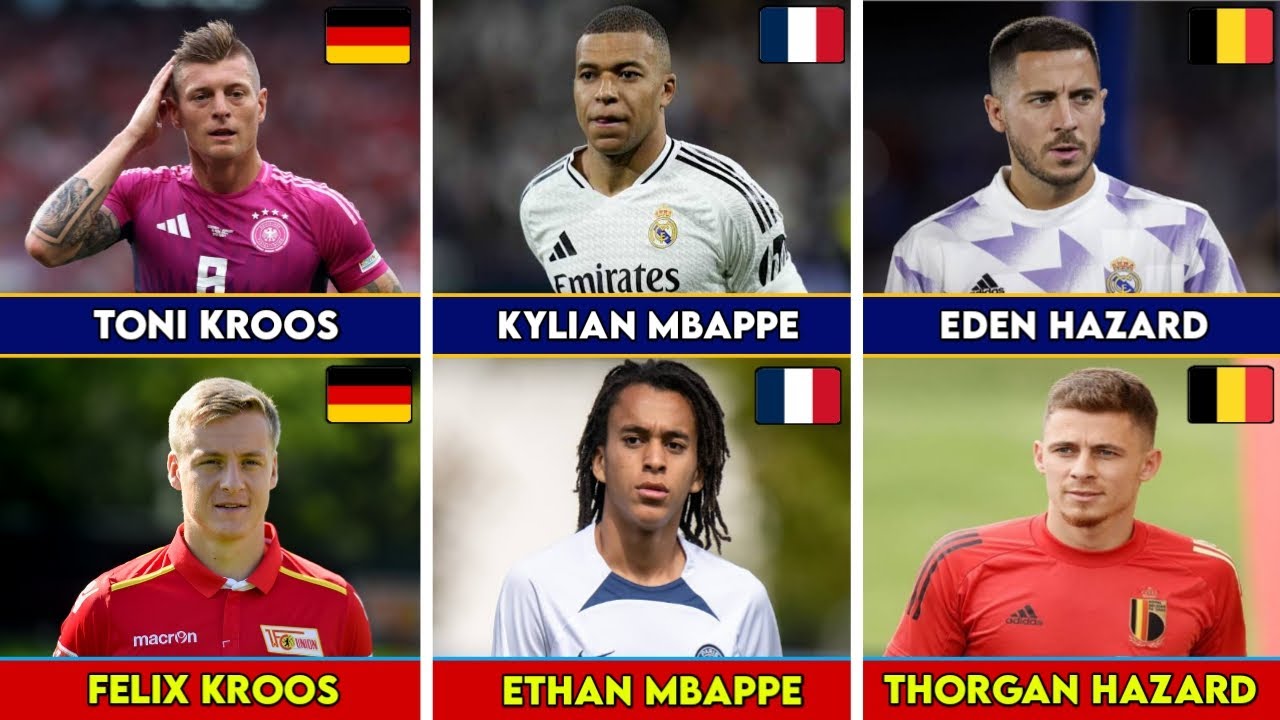 Real Life Brothers Who Played Professional Football ⚽ - YouTube