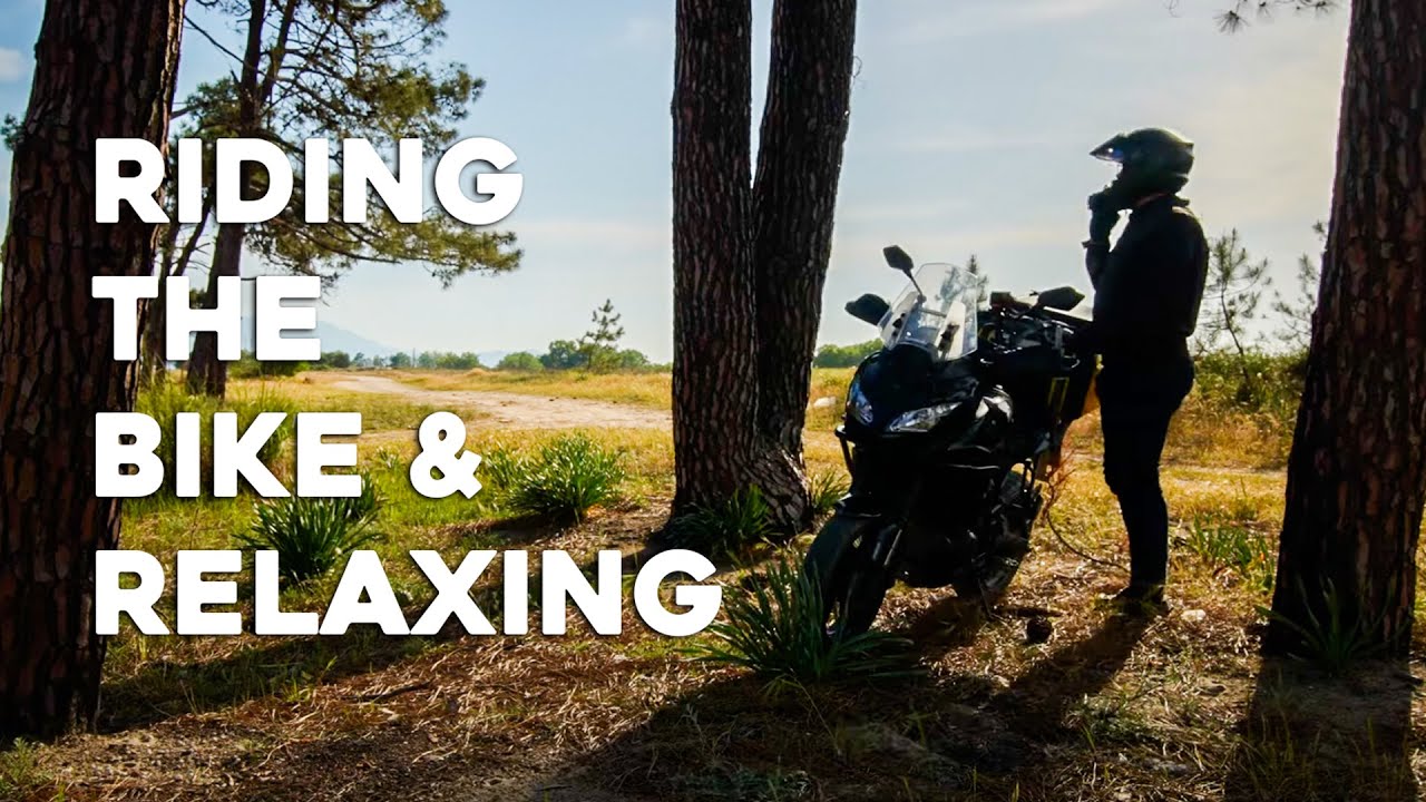 Riding the Bike & Relaxing: Epic Motorcycle Hammock Camping Adventure ...
