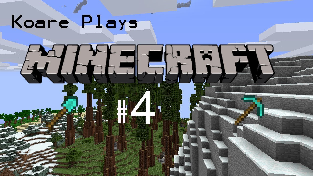 Koare Plays: Minecraft Ep.4- My New House! - YouTube