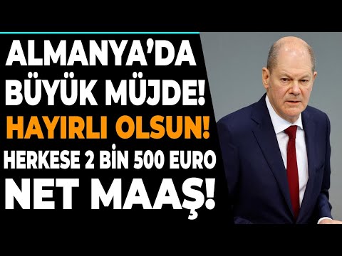 Almanya nihayet açıkladı herkesin yüzü güldü! Bundan sonra neler değişecek? Son dakika haberleri