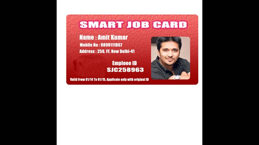 smart job card - YouTube