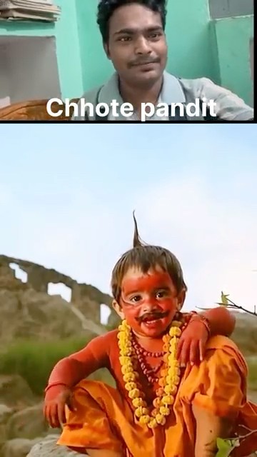 Chhota Pandit (bhulabhulaiya)#comedy #ytshorts #funnyshorts # ...