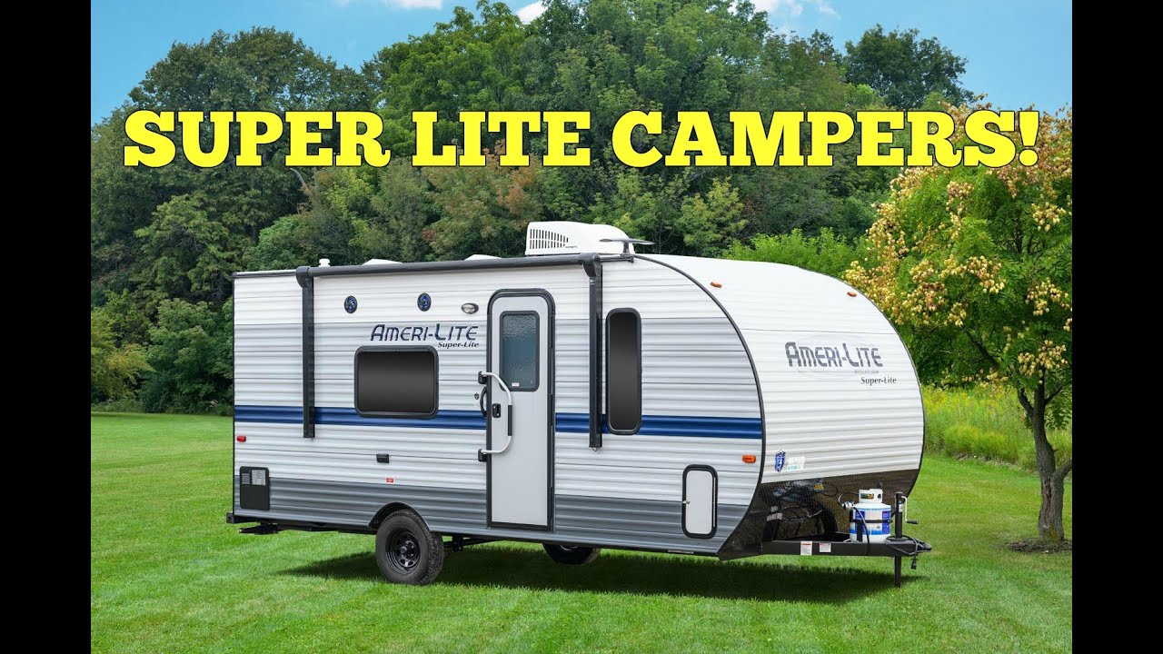 Super Lite Travel Trailers! Bunkhouses and A Couple’s Camper Under ...