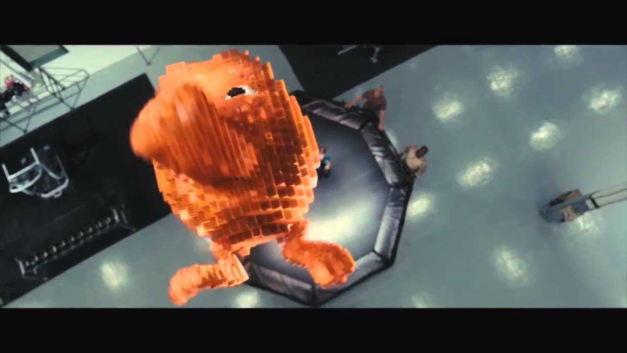 CGI & VFX Breakdowns PIXELS Qbert Shot Breakdown by Sony Imageworks ...