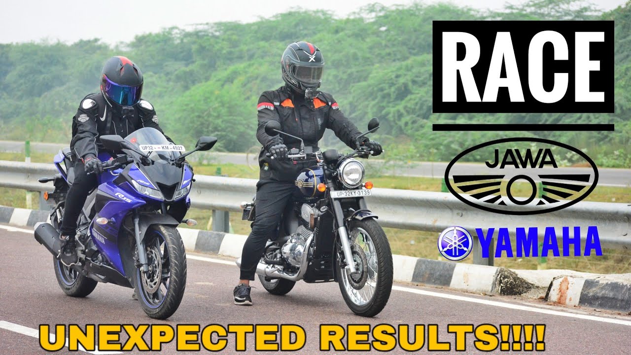 Yamaha R15V3 VS Jawa 42 |DRAG RACE | Highway Top End - YouTube Yamaha R15V3 VS Jawa 42 |DRAG RACE | Highway Top End - YouTube