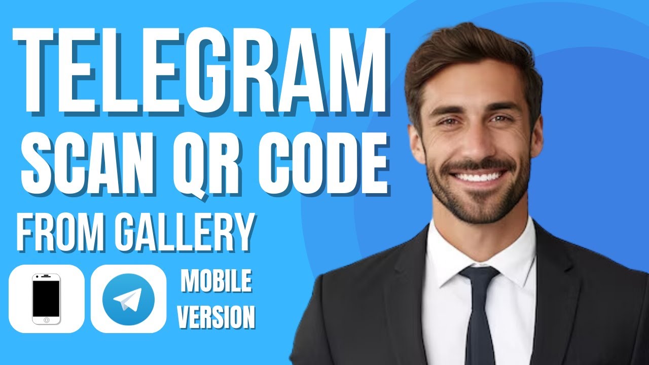 How to Scan QR Code in Telegram From Gallery (new method) - YouTube