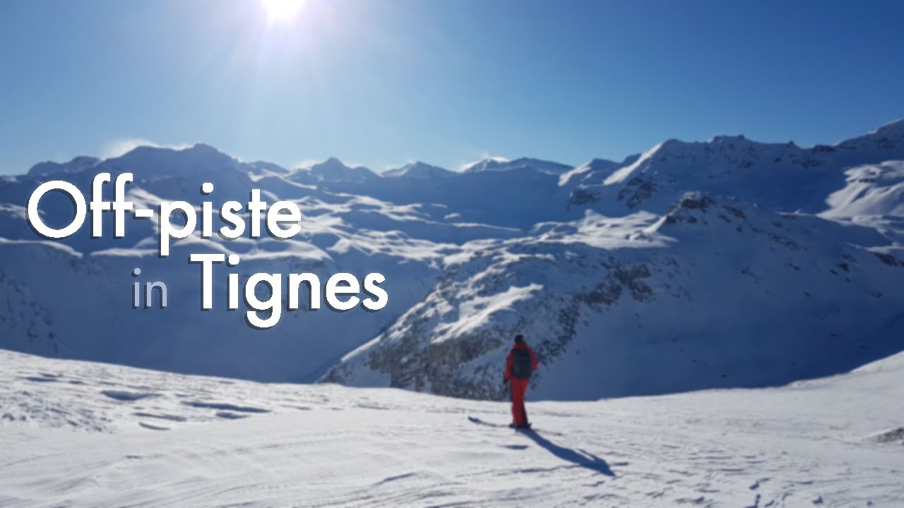 Off-piste in Tignes 2019 - YouTube