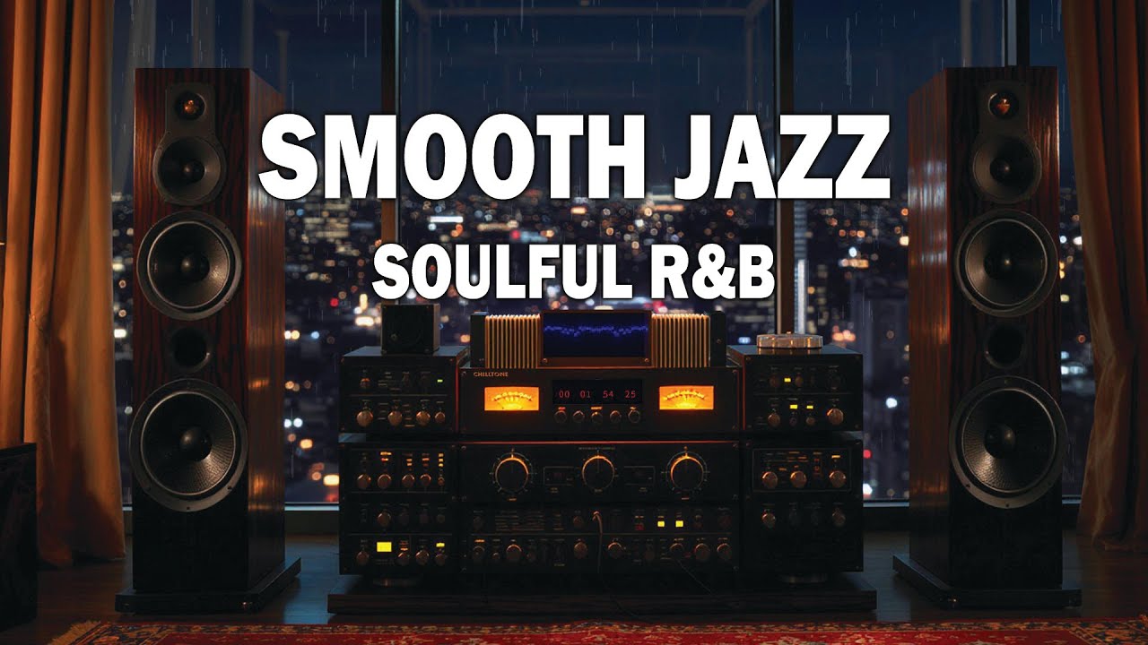 【R&B Smooth Jazz】Smooth Jazz Sax / Soulful R&B Ballads Late Night Chill ...