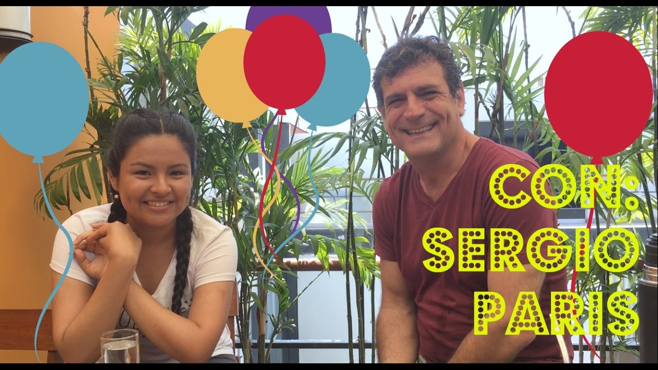 Sergio Paris - "Me gustaba mucho esta sensación de lo improvisado, de ...