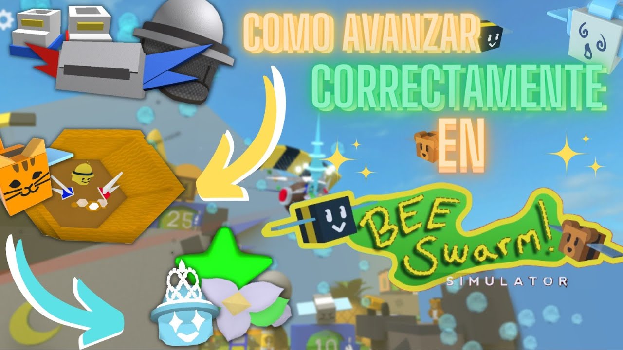 COMO AVANZAR CORRECTAMENTE EN BEE SWARM 📊💰 guia de objetos 👑| bee swarm simulator 🐝 - YouTube