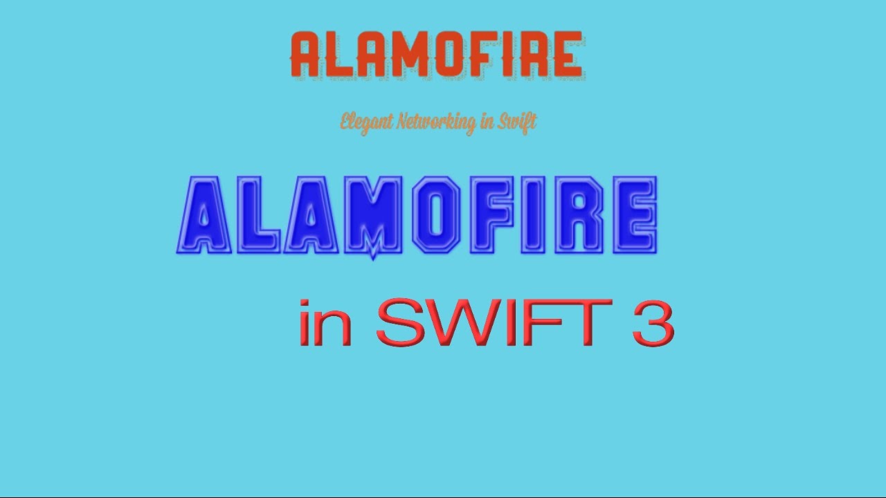 How To Use Alamofire For Json Parsing In Your Xcode Project Youtube 2960