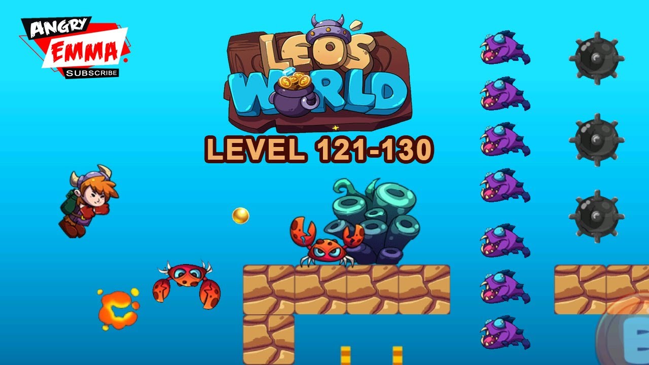 🍄Leo's World - Levels 121-130 - YouTube